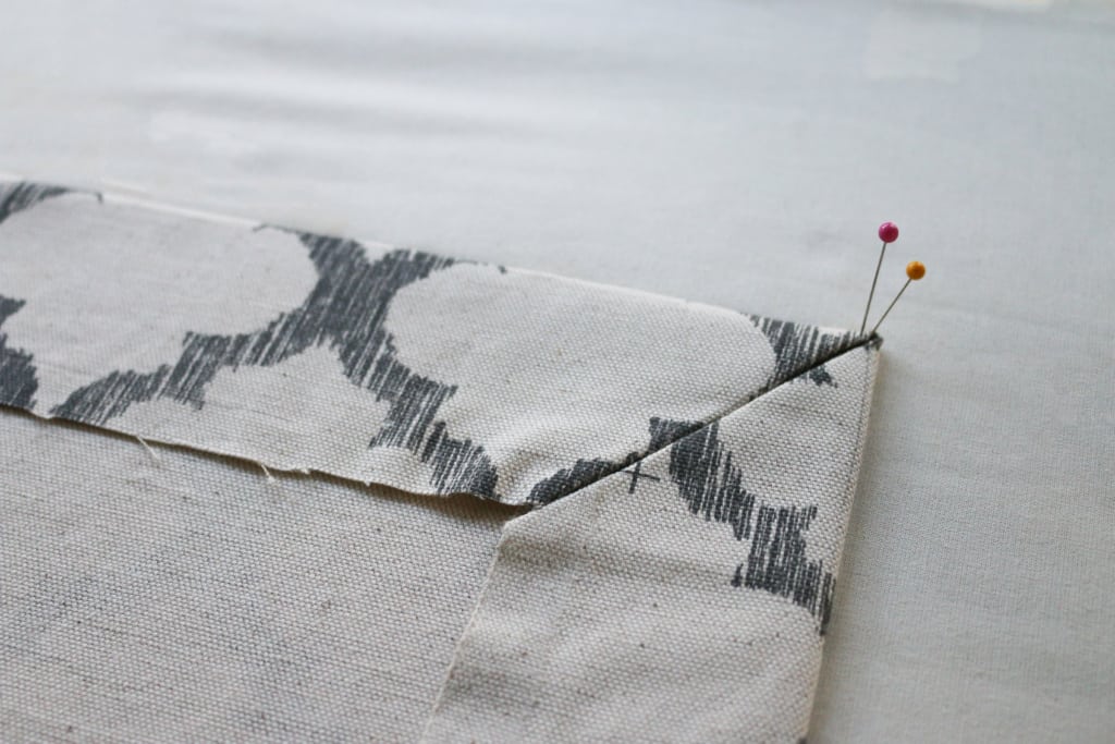 How to make a Lined Drapery Panel • MW Designs